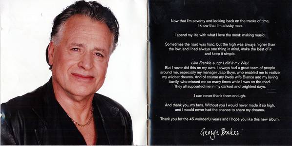George Baker Seventy : Booklet 1 | CD Covers | Cover Century | Over 1. ...